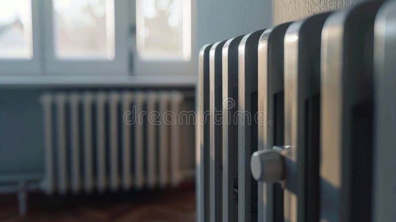 Detailed Shot of a Radiator in a Room, Perfect for Home Improvement ...
