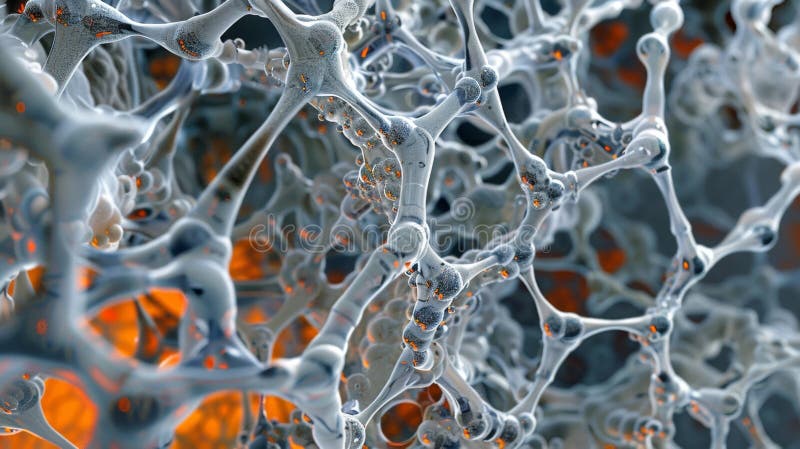 A Detailed Shot of a Small Section of a Magnetic Shape Memory Polymer ...