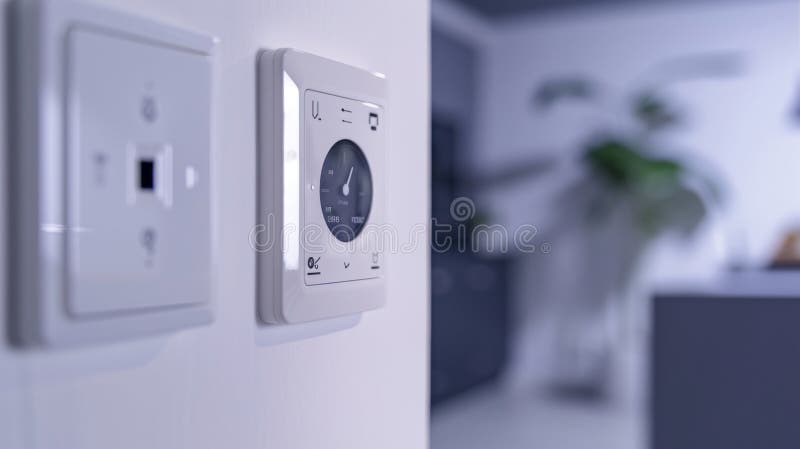 A Detailed Shot of a Smart Plug with a Timer Feature Depicting the ...
