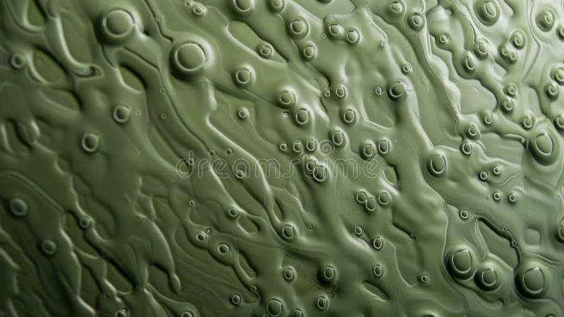 A Detailed Shot of a Textured Silicone in a Muted Green Color ...