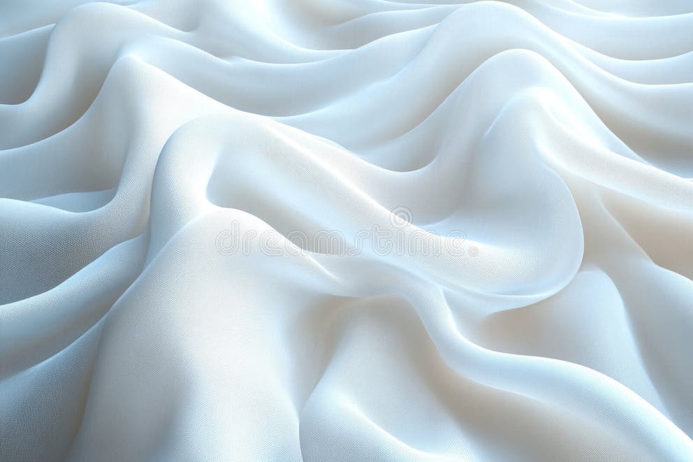 A Detailed Shot of White Fabric Texture with Subtle Weaving Pattern ...