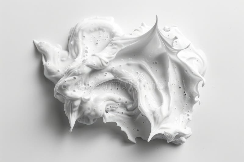 Detailed Shot of White Icing on a Table, Suitable for Food and Baking ...