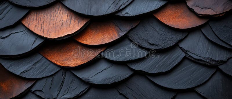 Detailed Slate Roofing Texture with Unique Color Variation and Natural Patterns Stock ...