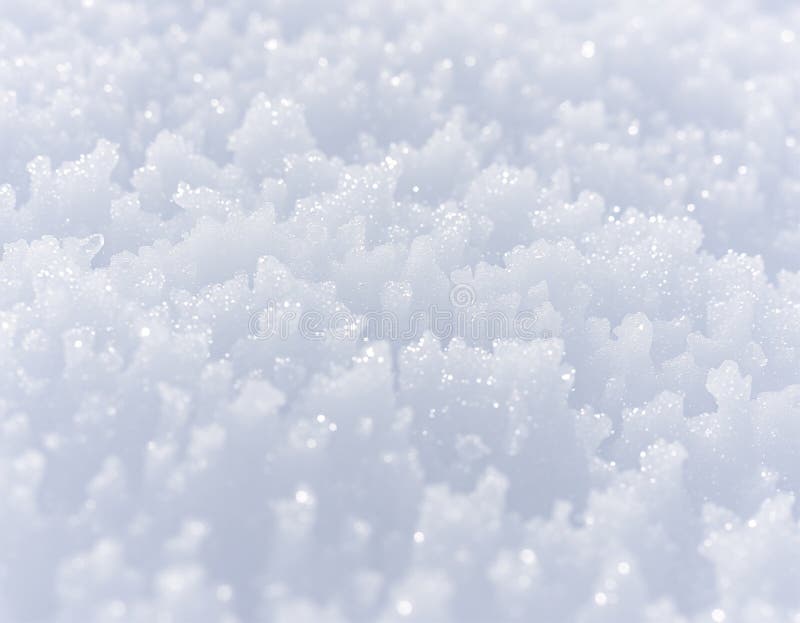Detailed Snow Surface Texture for Winter Designs Stock Illustration ...