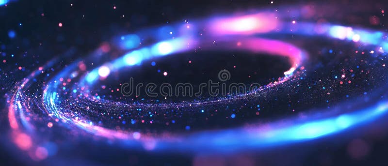 Detailed Spark Particles Create an Intricate Abstract Background for ...