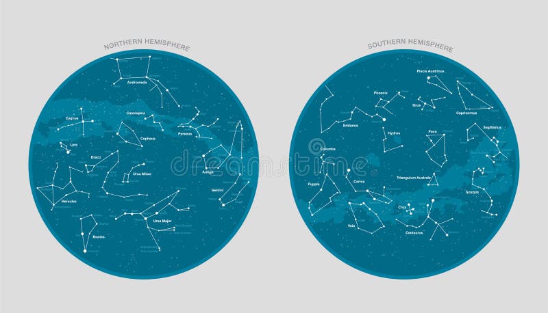 Constellations map names Free Stock Photos - StockFreeImages