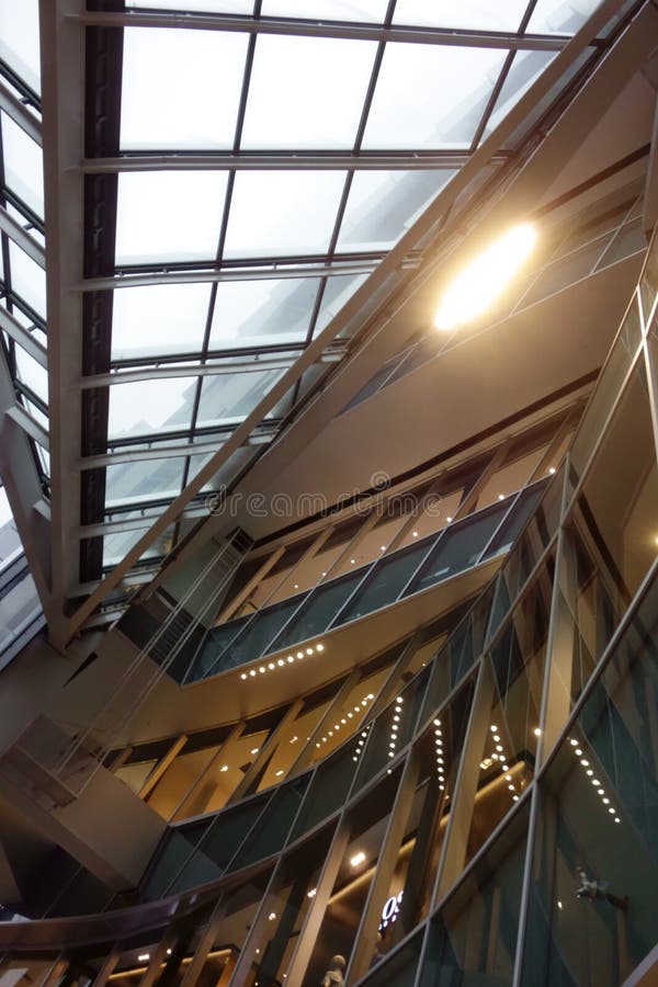 Structural Style with Beams Stock Photo - Image of environment ...