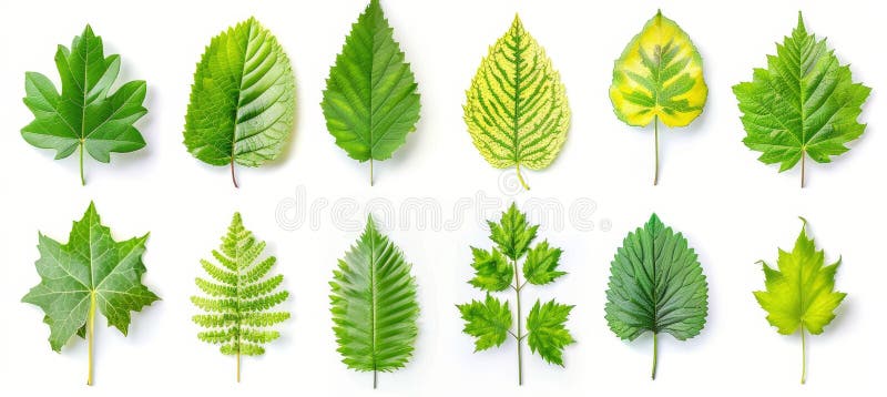 Detailed Study of Leaf Surface Veins, Patterns, and Complex Composition ...