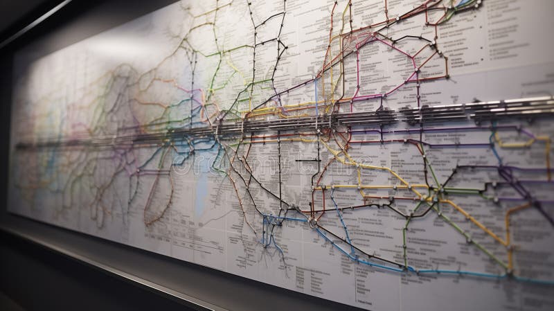 Detailed Metro Subway Map Stock Photos - Free & Royalty-Free Stock ...