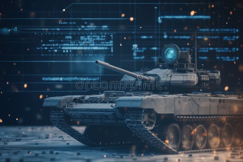 Detailed Tank Model Displays Advanced Features in a High-tech ...