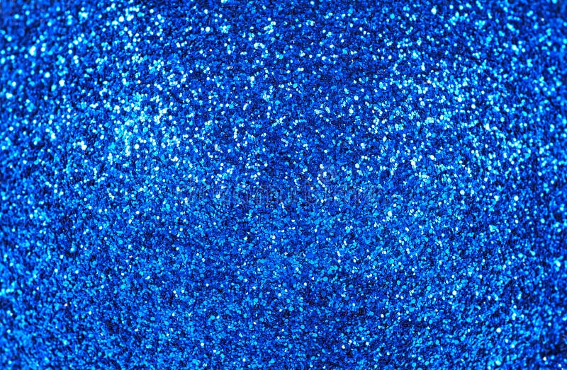 Detailed Texture of Glittering Blue Dust Surface Stock Image - Image of ...