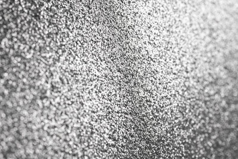 Detailed Texture of Glittering Silver Dust Surface Backdrop with Space ...