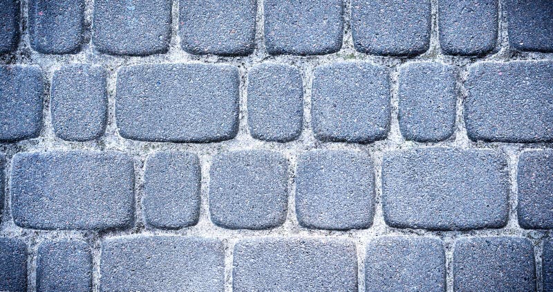 Detailed Texture of a Stone Pedestrian Walkway. Top View Stock Photo ...