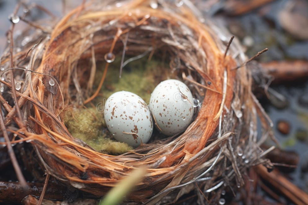 Detailed Texture of Stork Nest Materials Stock Photo - Image of ...