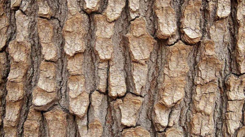 Detailed Texture of Tree Bark Showing Vertical Ridges Stock ...