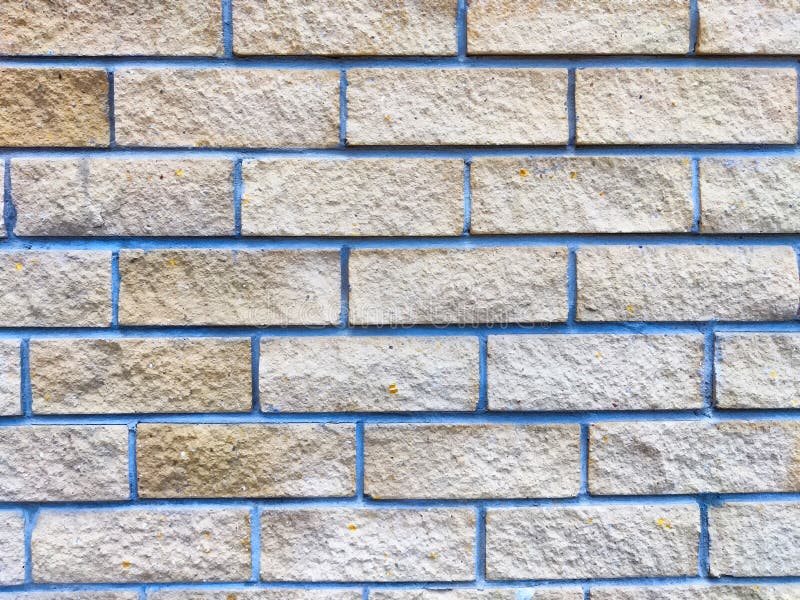 Detailed Textures of a Light-colored Brick Wall with Subtle Variations ...