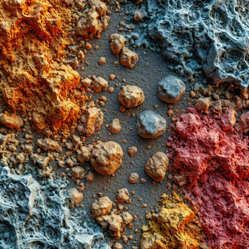 Nanoscale Surface Textures stock illustration. Illustration of ...