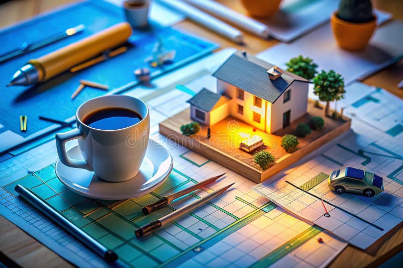 Detailed TiltShift Tabletop Design Plan a Miniature Architects Guide To ...