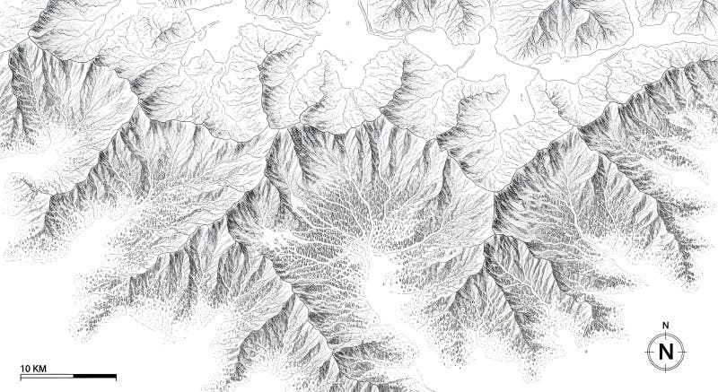 Range Topographic Map Stock Illustrations – 508 Range Topographic Map ...