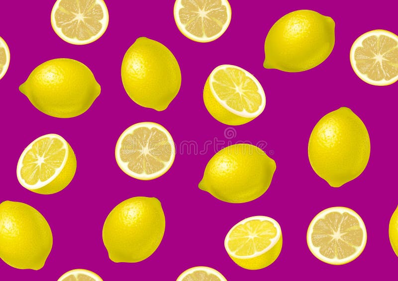 Lemon on background stock vector. Illustration of lemon - 116632984