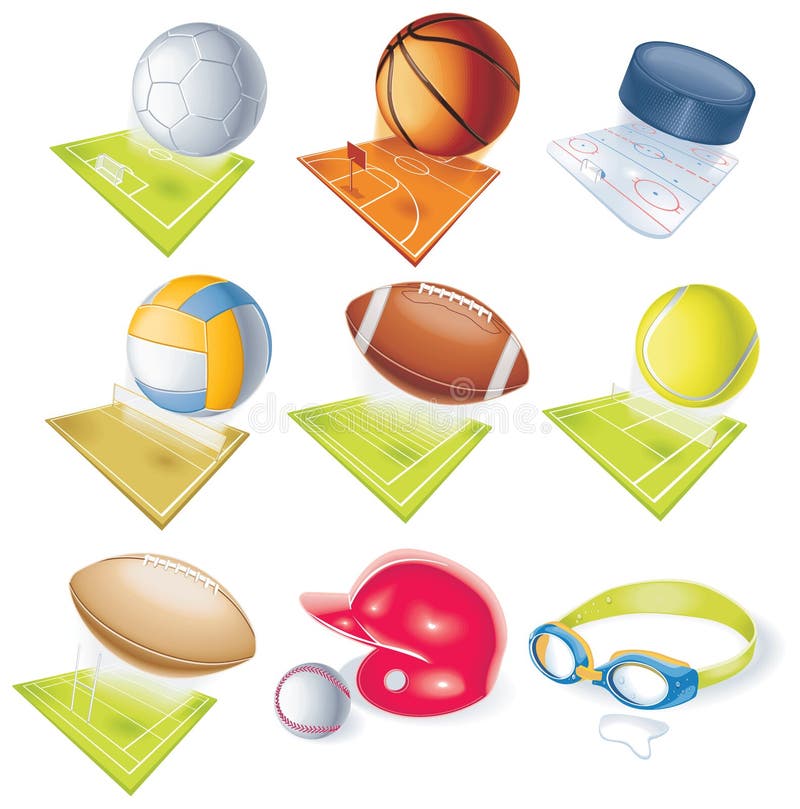 Olympic Games Sport Icons stock vector. Illustration of olympic - 17579595