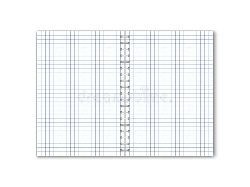 Square Notebook Mockup. Empty Pages Book With Binder Metal Spiral ... Square Notebook Mockup. Empty Pages Book With Binder Metal Spiral ...