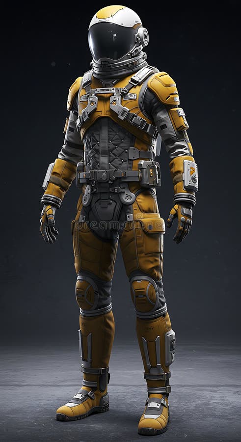 Advanced Space Suit Design Showcasing Modern Technology and Innovation ...