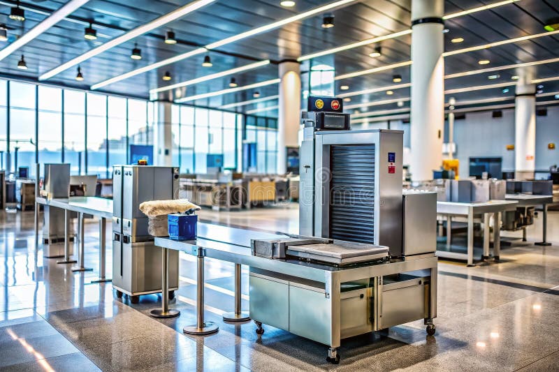 Detailed View of Airport Security Screening a Deep Dive into TSA ...