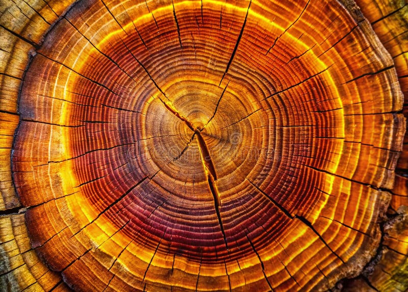 Detailed View of an Ancient Tree Stump Unveiling Centuries of Growth ...