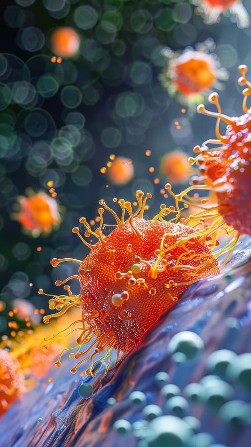 Detailed View of an Artificial Thymus Training Immune Cells ...