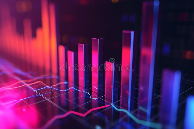A Detailed View of a Bar Chart Displayed on a Computer Screen ...