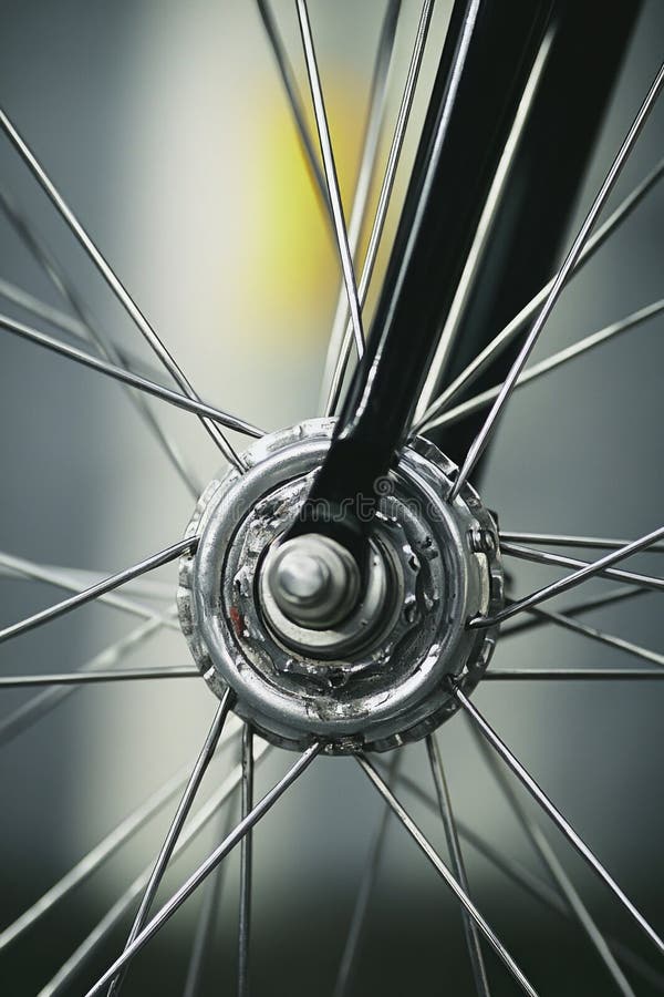 Detailed View Bicycle Wheel's Spokes Rim Stock Photos - Free & Royalty ...