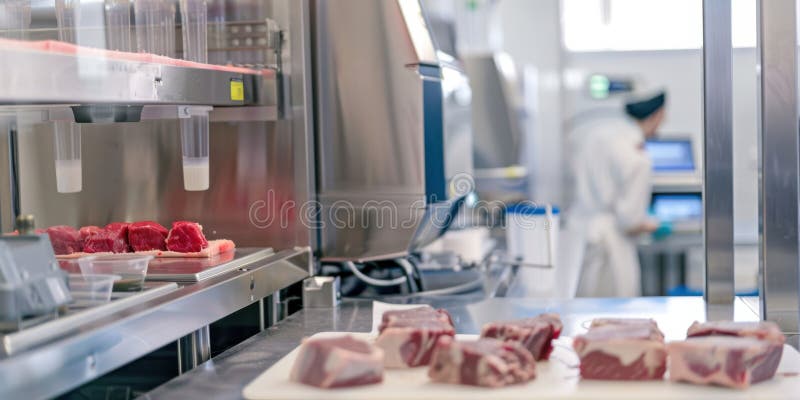 A Detailed View of a Biotech Lab Where Scientists are Developing Lab ...