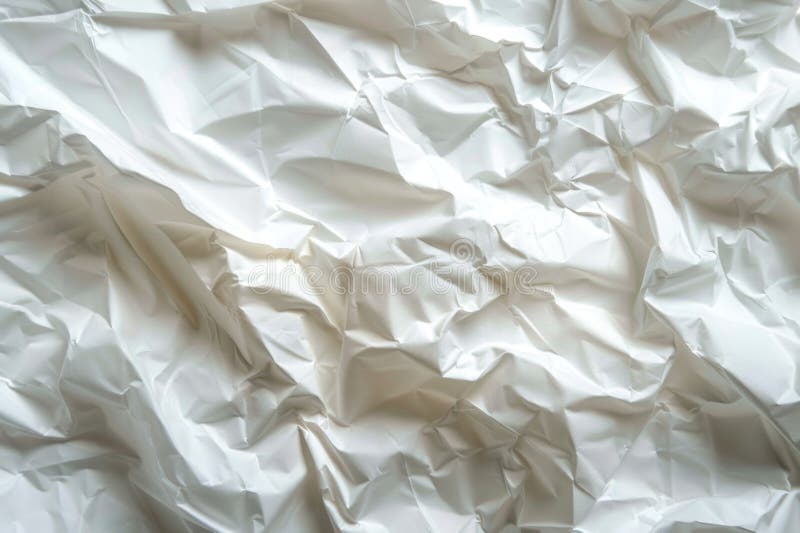 A Detailed View of a Blank White Page Stock Photo - Image of generated ...