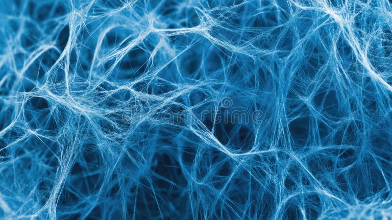 Blue spider web close-up stock photo. Image of nature - 382083566