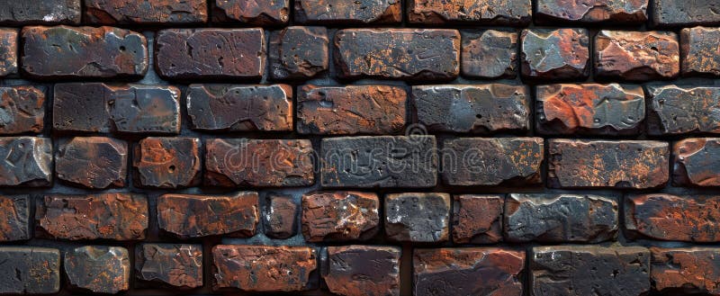 Detailed View of a Brick Pattern, Showcasing the Alignment and Joint ...