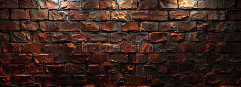 A Detailed View of a Brick Wall with Numerous Bricks Stock Image ...