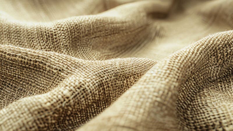 Detailed View of Burlock Fabric, Suitable for Textile Industry Stock ...