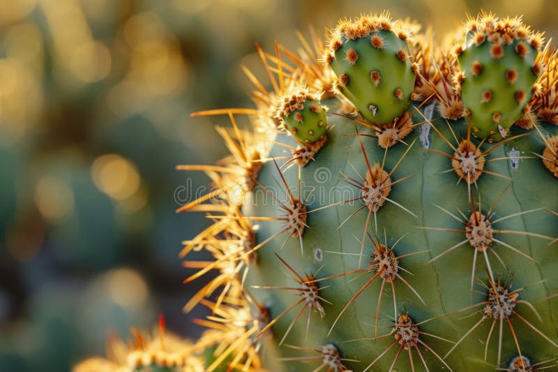 A Detailed View of a Cactus Plant. Suitable for Various Projects and ...