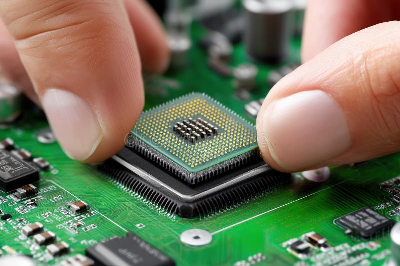 Close-up of Car Engine Components. Automotive Engineering and ...