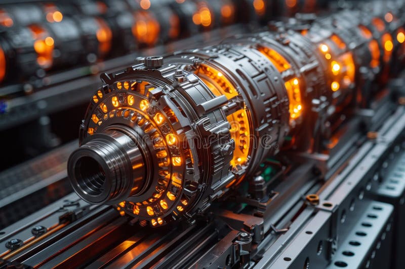 Detailed View of Car Transmission System and Engine Structure in ...