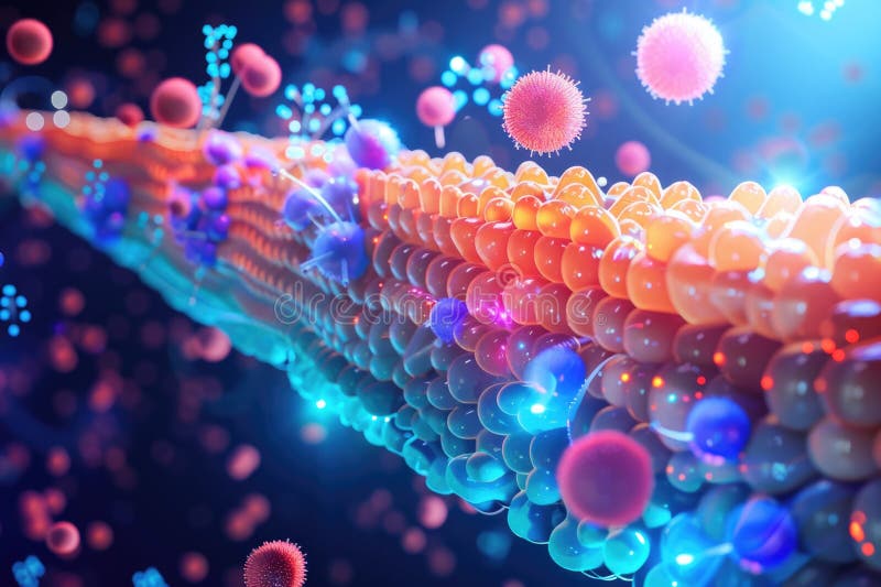 Detailed View of Cellular Structure, Suitable for Scientific Projects ...