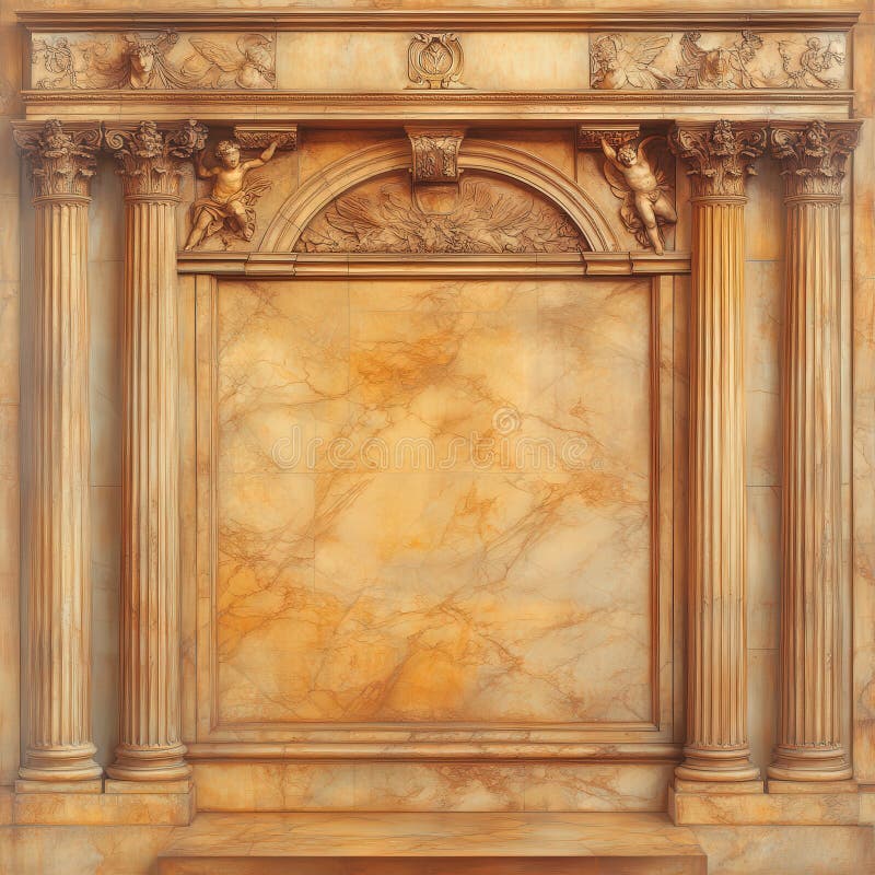 Classical Wall Niche Stock Illustrations – 300 Classical Wall Niche ...