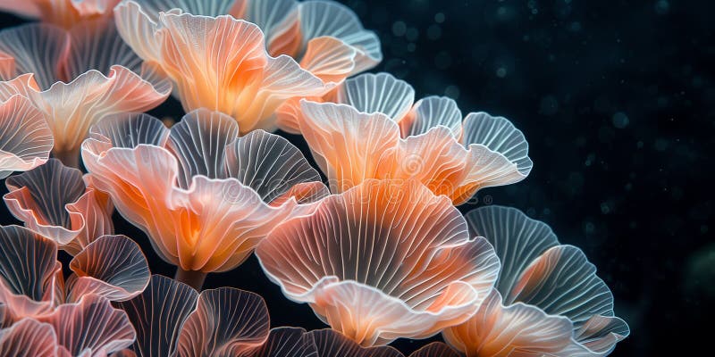 Detailed View of a Cluster of Coral Formations Stock Image - Image of ...