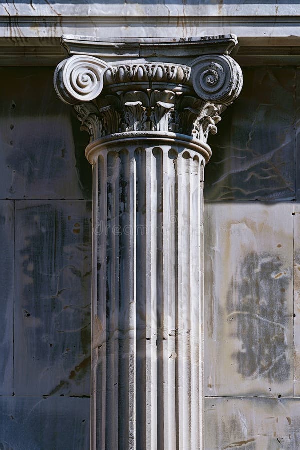 Detailed View of a Column on a Building, Suitable for Architectural ...