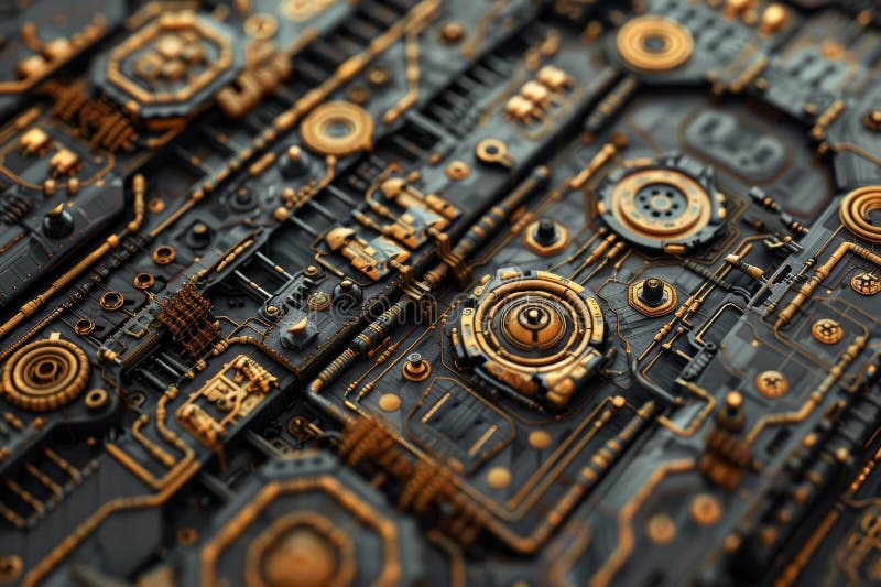 Circuit Electrical Pattern Stock Illustrations – 14,647 Circuit ...