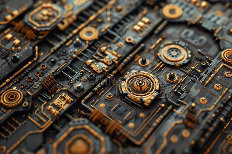 Electrical Circuit Pattern Stock Illustrations – 13,737 Electrical ...