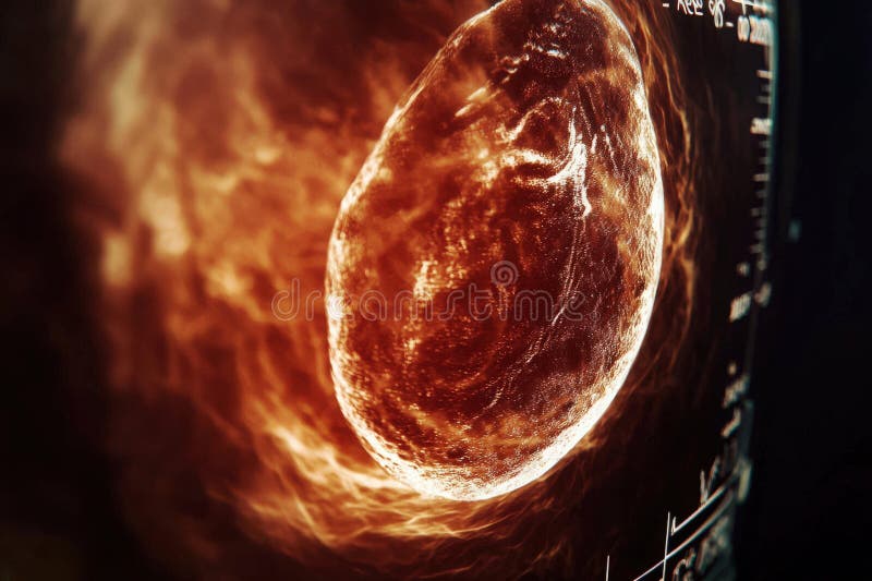 Fascinating Close-up of a Developing Embryo Captured during Early ...