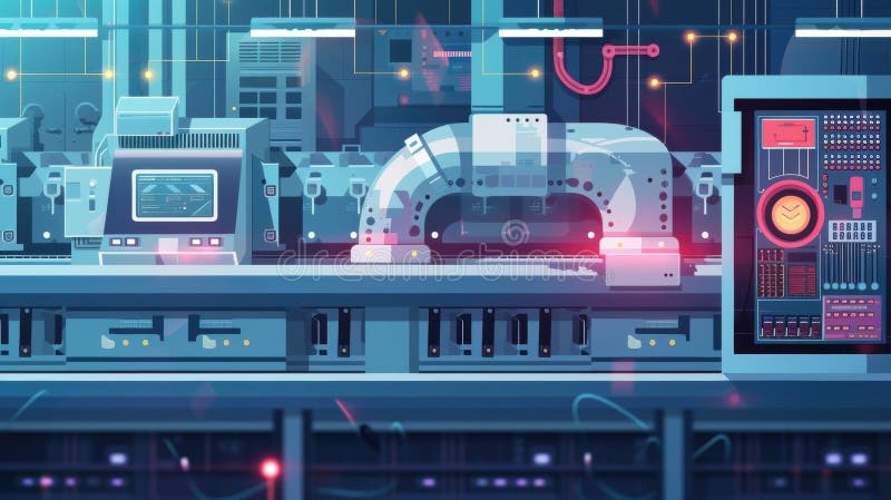 A Detailed View of an Edge Computing Unit Integrated Seamlessly into a ...