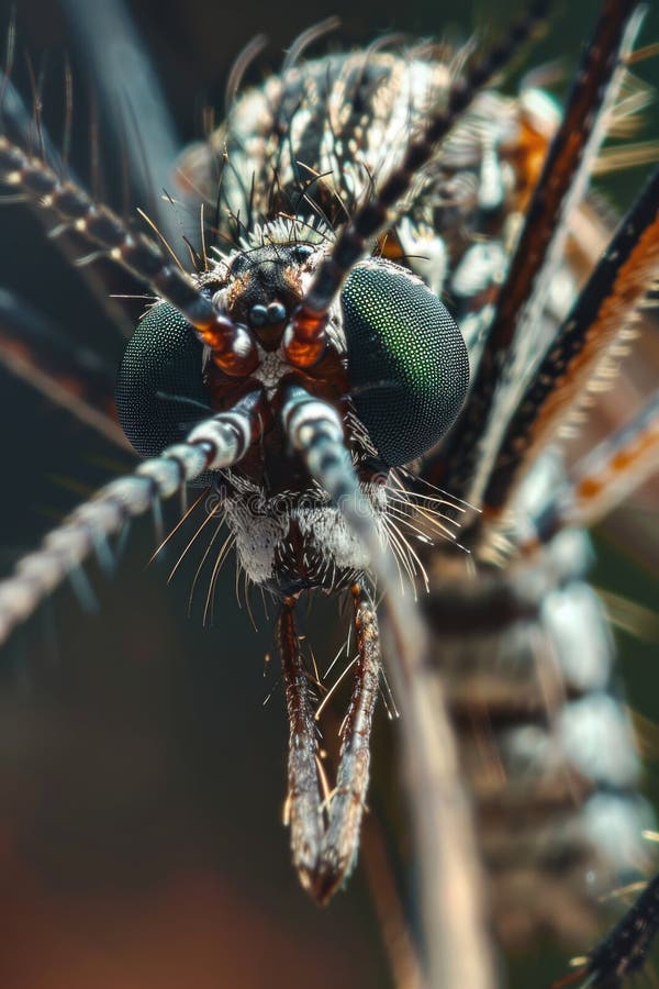 A Detailed View of a Fly S Head, Featuring Its Distinctive Long ...